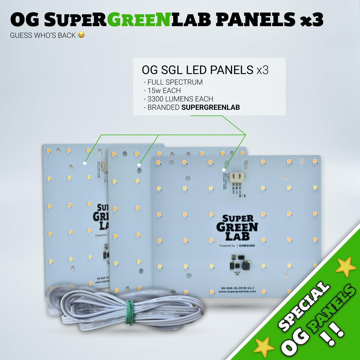 OG SGL panels – SuperGreenTomatoUS